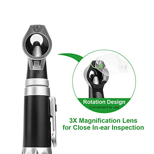 Otoscope Kit - Diagnostic Ear Examination Otoscope Tool Fiber Optic Di ...