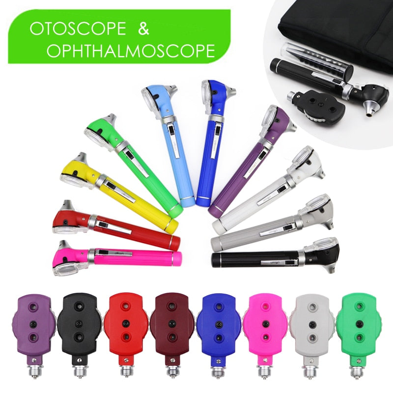 Otoscope Ophthalmoscope Ear Care ENT Diagnostic Examination Kit |Ear C ...
